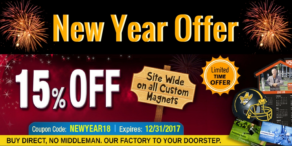 Use Our Coupon Code NEWYEAR18 To Get The Best New Year Deals | Cmagnets ...