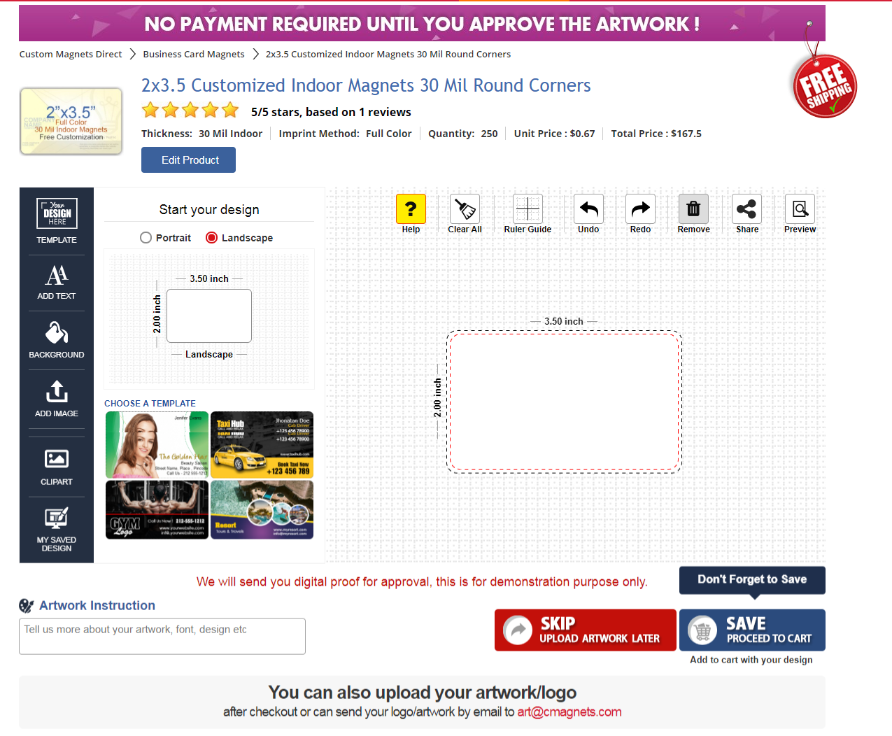 Now You Can Design Magnets The Way You Wish With Our Easy Design Studio ...