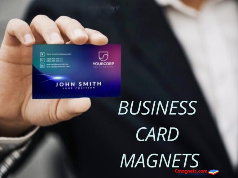 The Untold Benefits Of Promotional Business Card Magnets | Cmagnets Blog