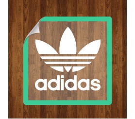 3x3 Inch Personalized Square Stickers - Removable Clear Film Matte ...