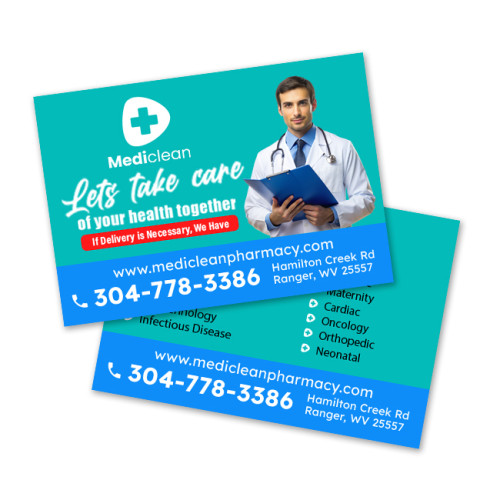 4x5.75 Custom Double Sided Rectangle Magnets