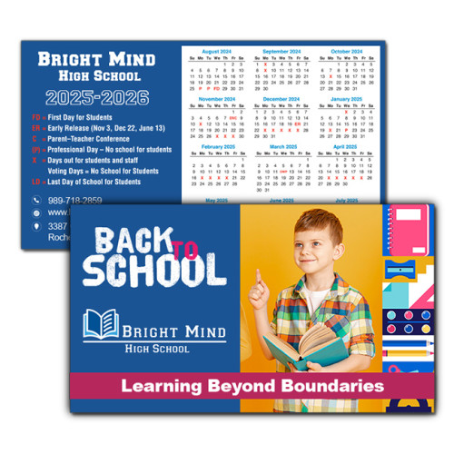 4x7 Custom Double Sided Rectangle Magnets