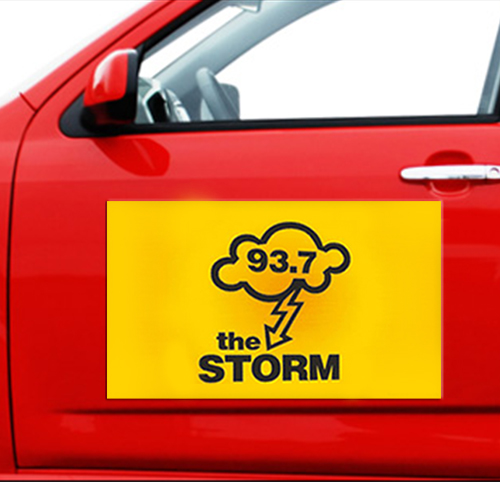 11.75x16.88 Custom Car Sign Rectangle Shape Magnets - Outdoor & Car ...