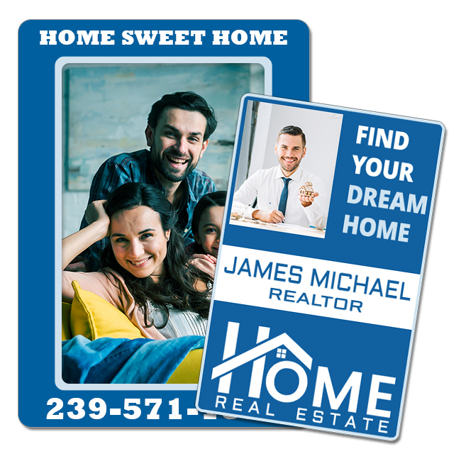 7x5 Custom Picture Frame Magnets 20 Mil Round Corners