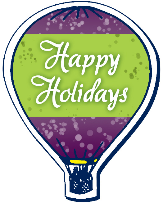 1.75x2.18 Custom Balloon Shaped Holiday Magnets 20 Mil