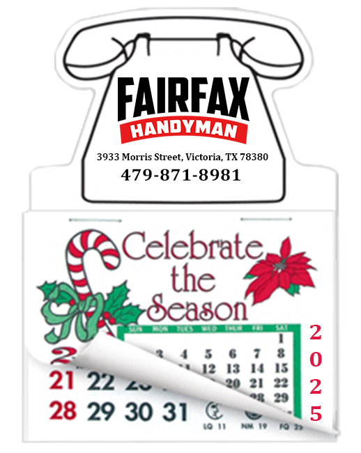Custom Printed 3x4.25 Phone Calendar Pad Magnets