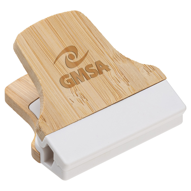 Custom Bamboo Magnetic Power Clips