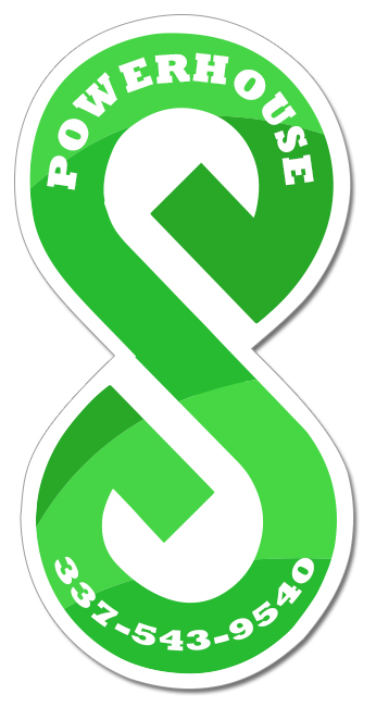 5.76x2.87 Custom Infinity Shape Indoor Magnets 40 Mil