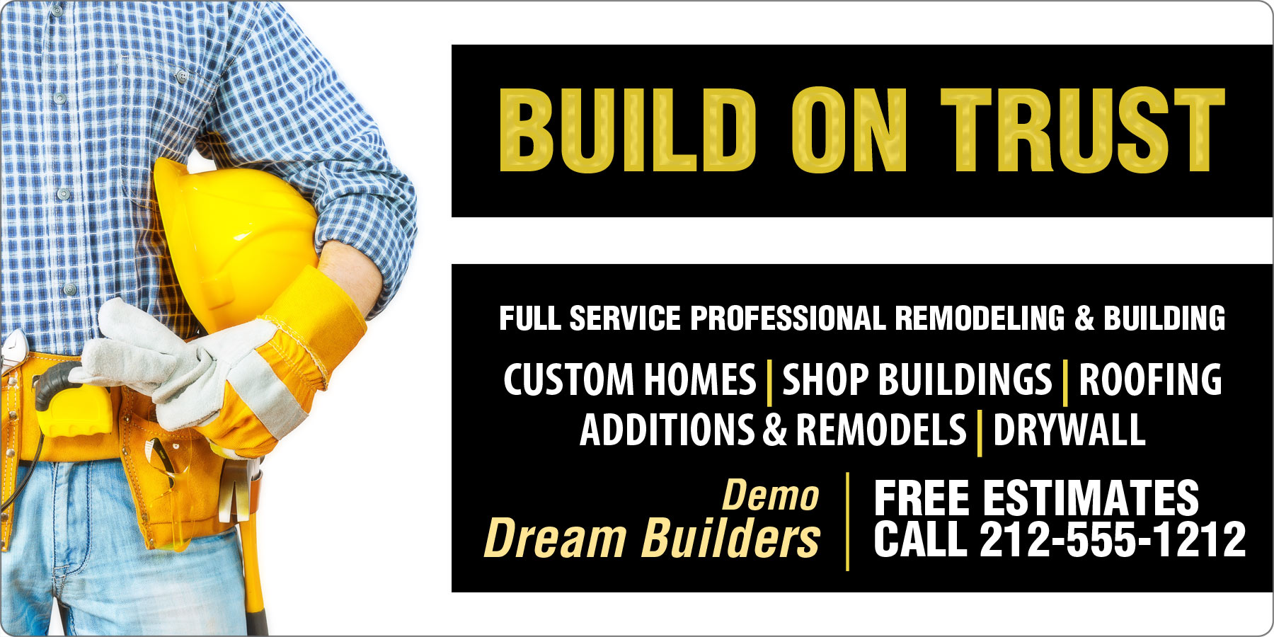 24x12 Custom Construction Magnetic Car Truck Auto Vehicle Signs Magnets ...