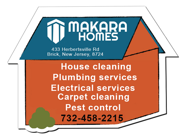 3x2.25 Custom House Shaped Magnets 20 Mil