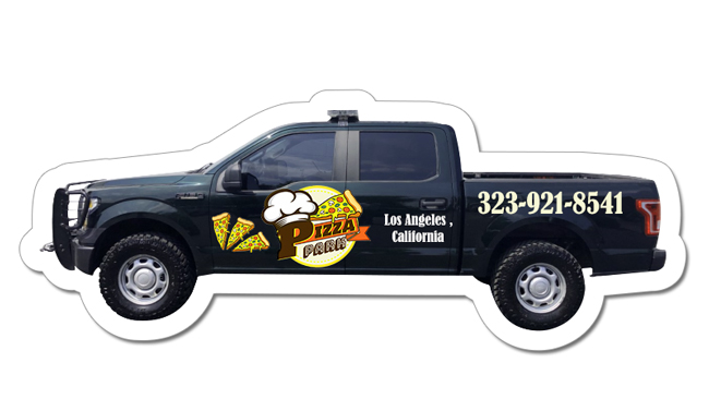 4.27x1.67 Custom Car Shaped Magnets 20 Mil