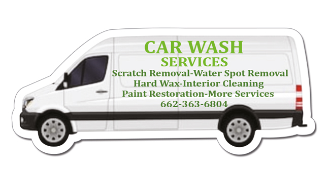 5.34x2.23 Custom Van Shaped Magnets 20 Mil