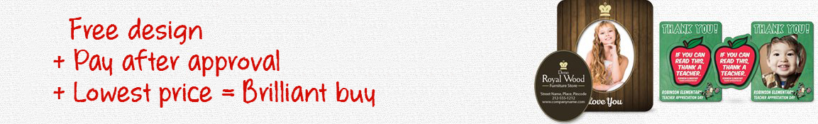 Magnetic Picture Frames | Personalized Photo Magnets