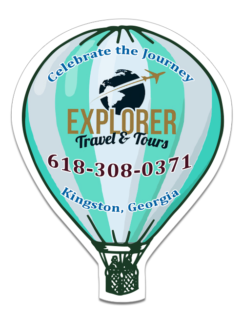 1.75x2.18 Custom Printed Balloon Shaped Magnets 20 Mil