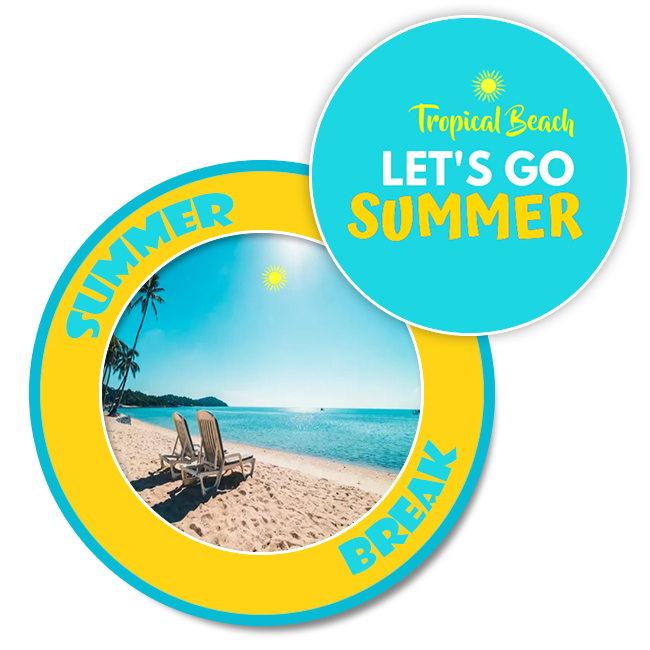 7 Inch Custom Circle Magnets 20 Mil