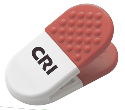 Custom Power Capsule Shaped Magnetic Clips