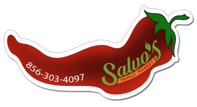 1.75x3.5 Customized Chili Pepper Shaped Magnets 20 Mil